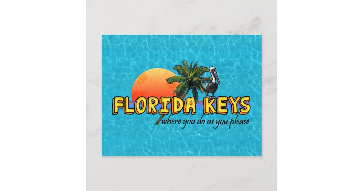 Florida Keys Postcard | Zazzle