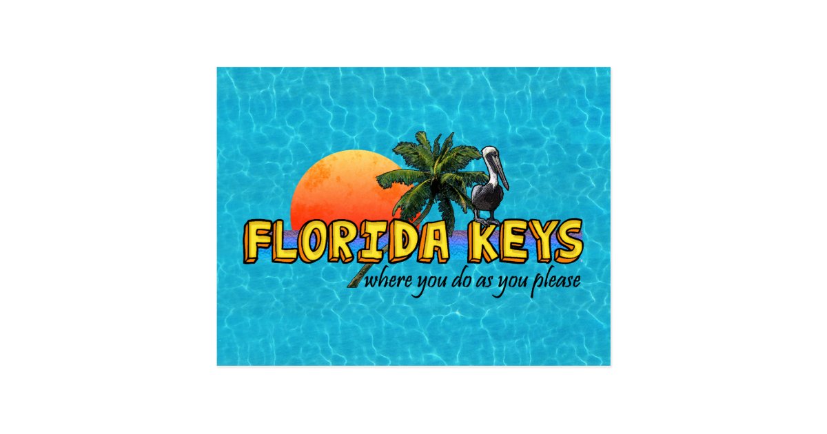 Florida Keys Postcard | Zazzle.com