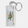 Florida License Plate Keychain | Zazzle
