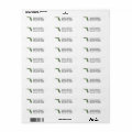 Florida Map Return Address Label | Zazzle