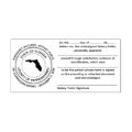 Florida Notary Public Acknowledgement Stamp | Zazzle