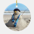 Florida Snowman Ornament | Zazzle