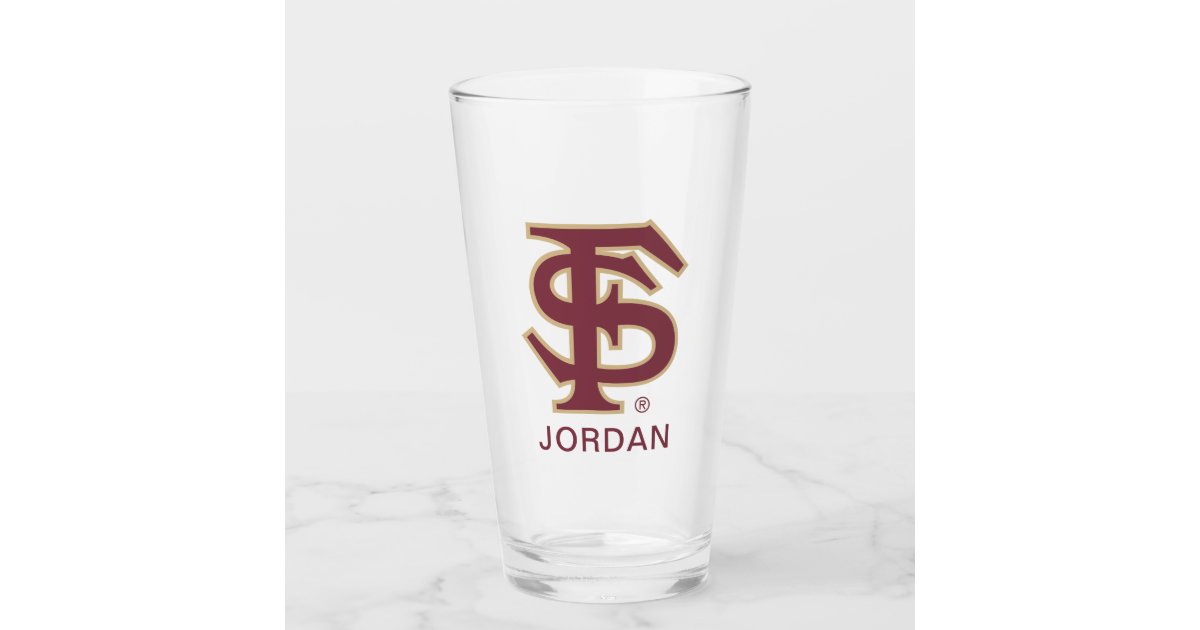 Florida State Baseball Glass | Zazzle