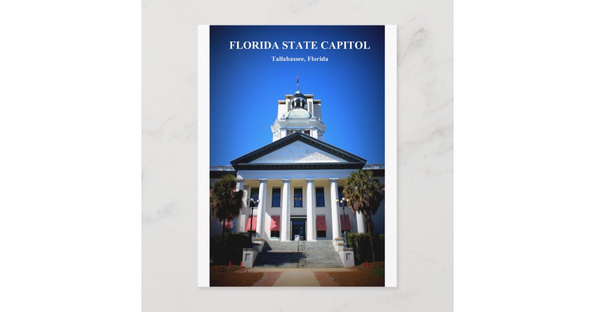 FLORIDA STATE CAPITOL POSTCARD | Zazzle