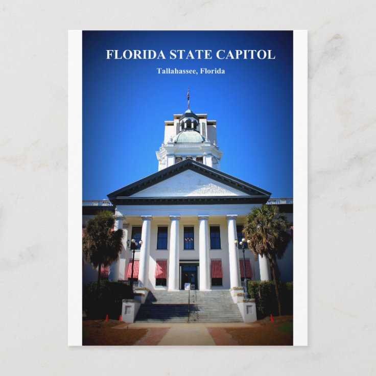 FLORIDA STATE CAPITOL POSTCARD | Zazzle