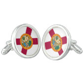 Florida State Flag Cufflinks | Zazzle