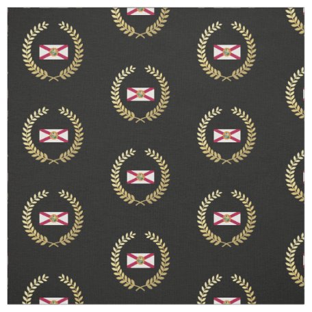 Florida State Flag Fabric | Zazzle