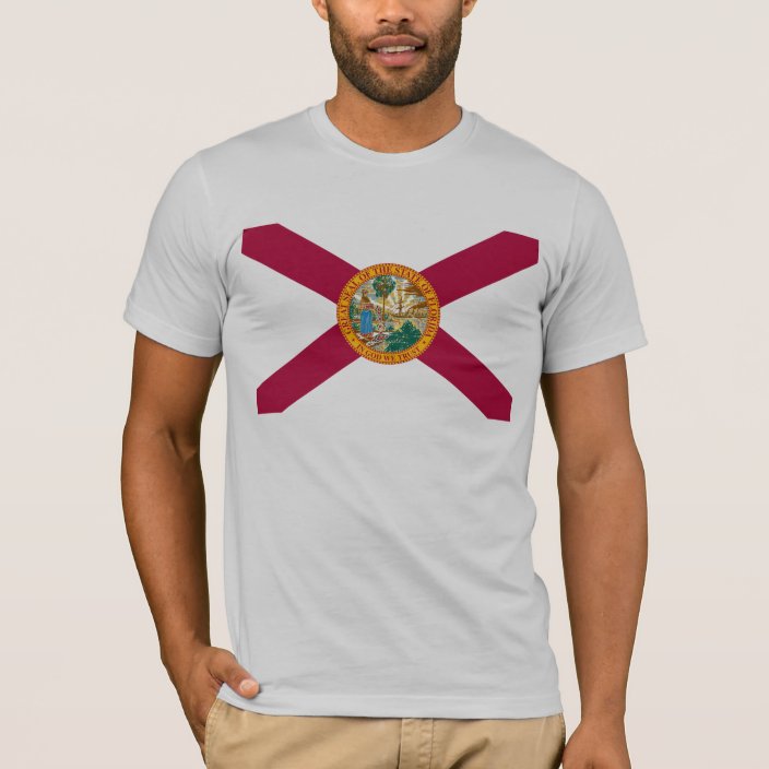 Florida State Flag T-Shirt | Zazzle.com