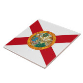 Florida State Flag Tile | Zazzle