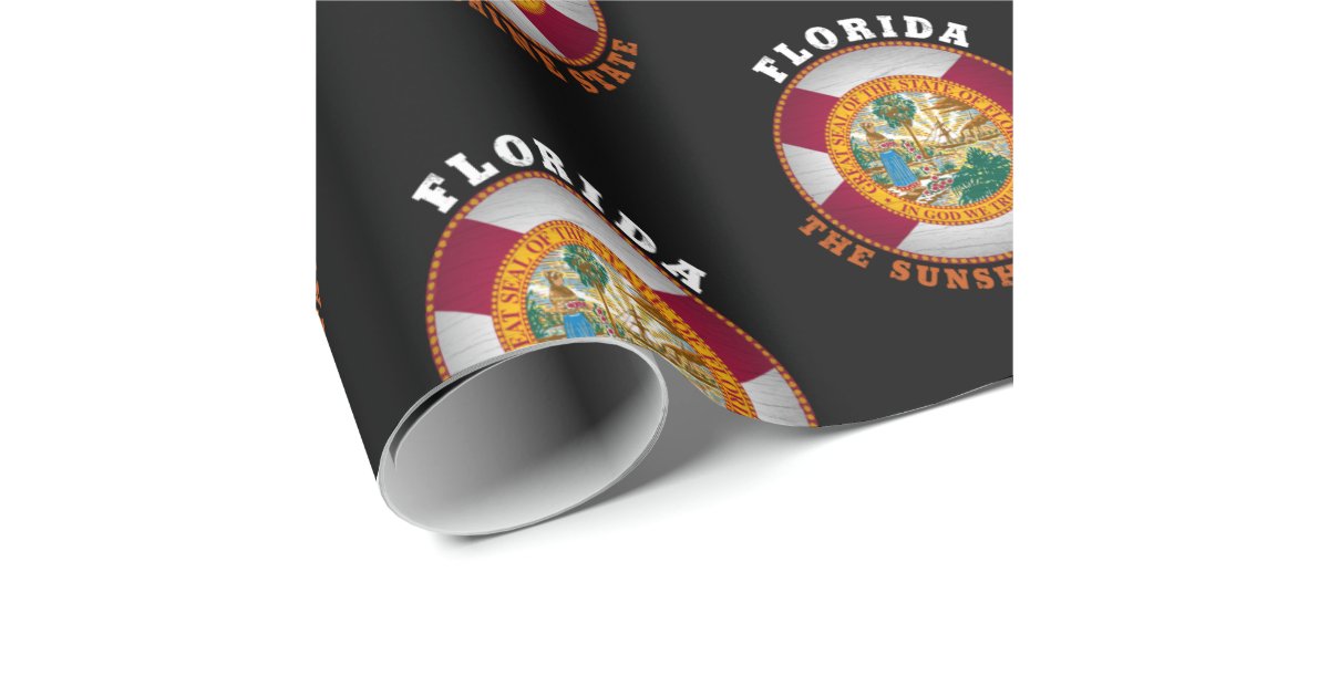 FLORIDA STATE FLAG WRAPPING PAPER | Zazzle
