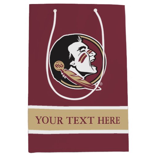Florida State Seminole Medium Gift Bag | Zazzle
