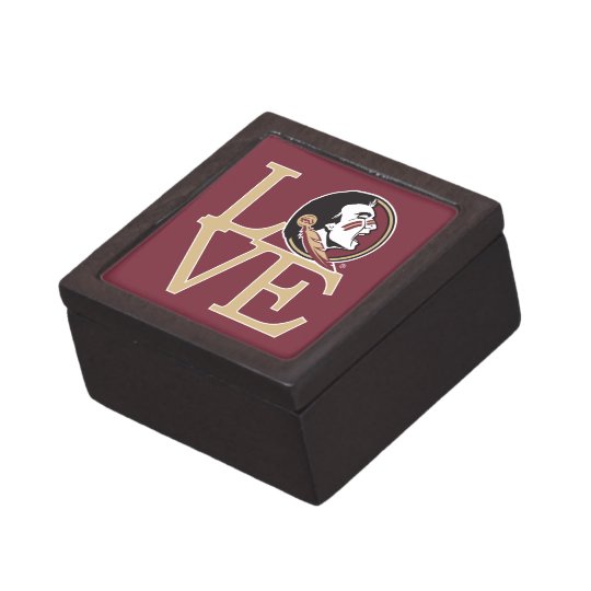 Florida State Seminoles Love Jewelry Box | Zazzle.com