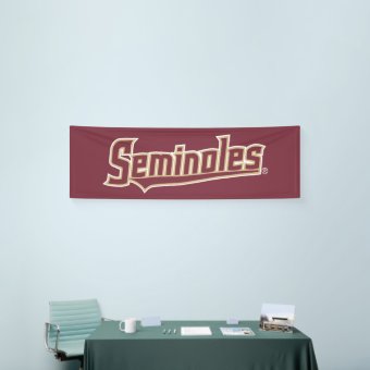 Florida State University Seminoles Banner | Zazzle