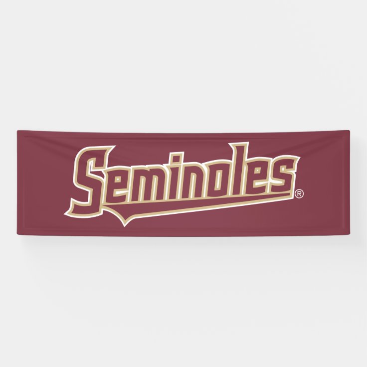 Florida State University Seminoles Banner | Zazzle