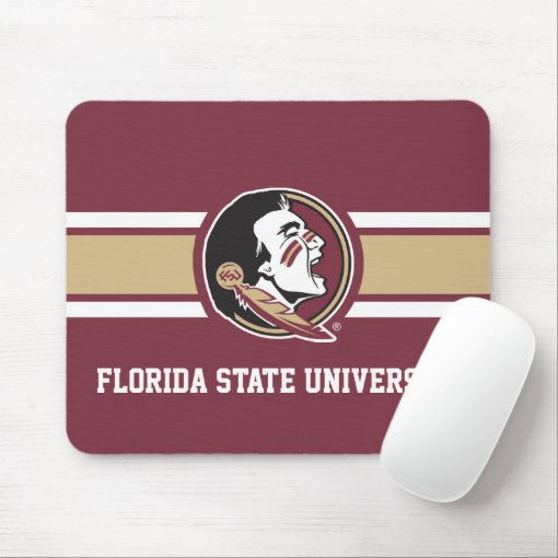 Florida State University Seminoles Gold Mouse Pad | Zazzle