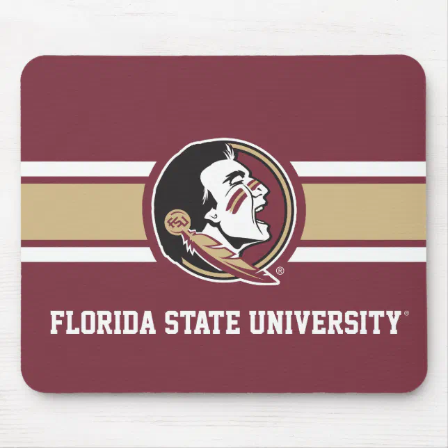 Florida State University Seminoles Gold Mouse Pad | Zazzle