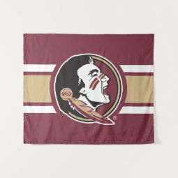 Florida State University Seminoles Gold Tapestry | Zazzle