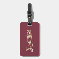 Florida State University Seminoles Luggage Tag | Zazzle