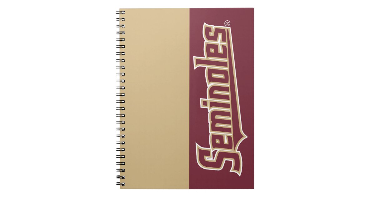 Florida State University Seminoles Notebook | Zazzle