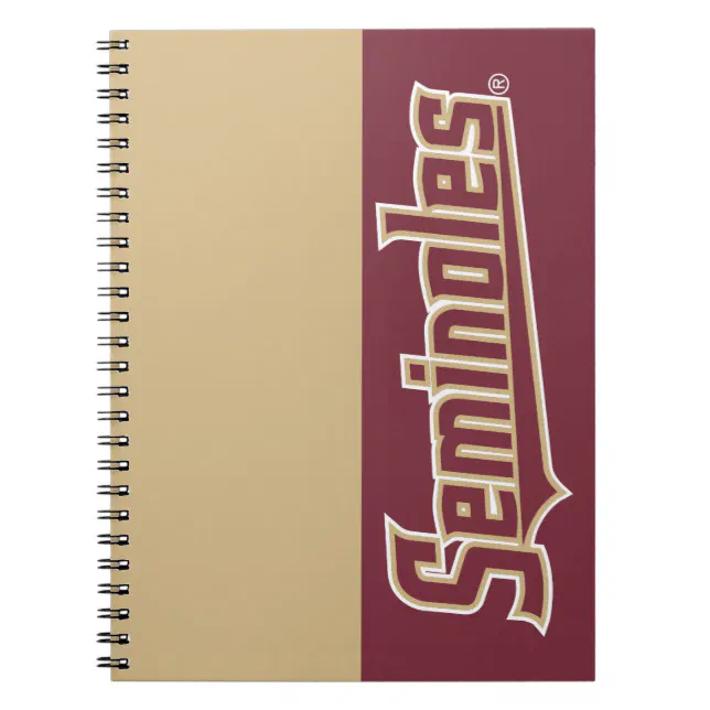 Florida State University Seminoles Notebook | Zazzle