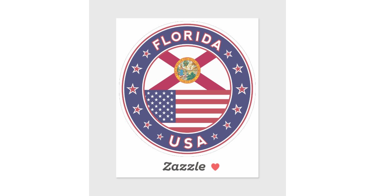 Florida Sticker | Zazzle