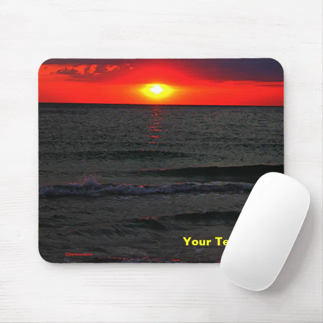 Florida Sunset Mouse Pad | Zazzle