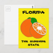 Florida Sunshine State.jpg Postcard | Zazzle