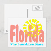 Florida The Sunshine State Postcard | Zazzle