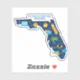 Florida Virtual School - State of Florida Sticker | Zazzle