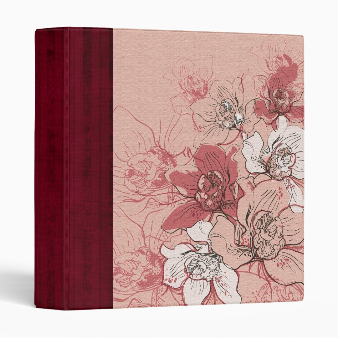 flower binders | Zazzle