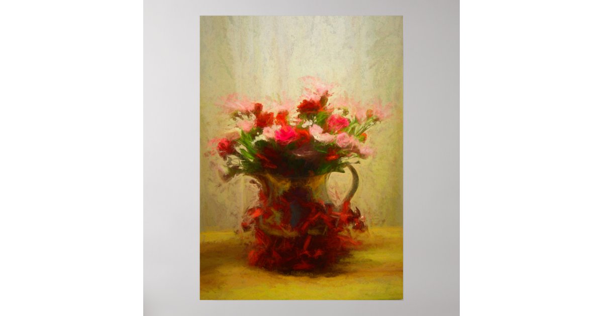 Flower Bouquet Poster | Zazzle