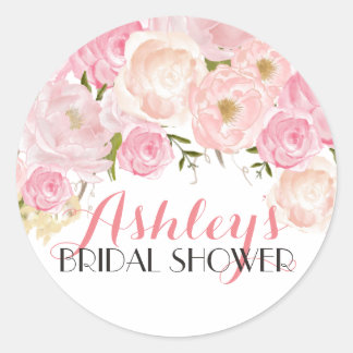 Bridal Shower Stickers | Zazzle