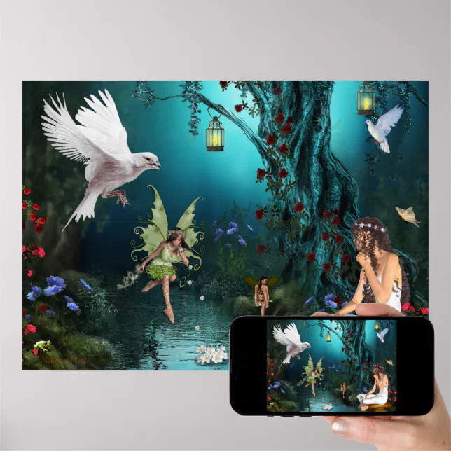 Flower fairies poster | Zazzle