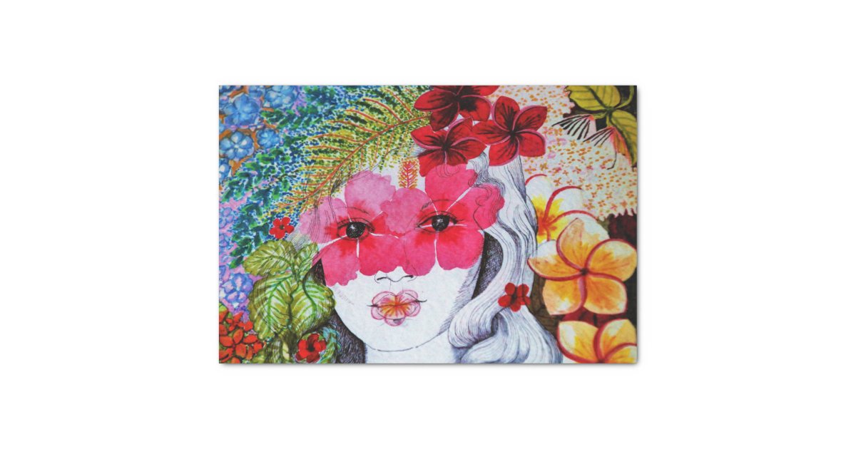 Flower Girl Tissue Paper | Zazzle