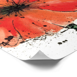 Flower in Full Bloom Poster | Zazzle