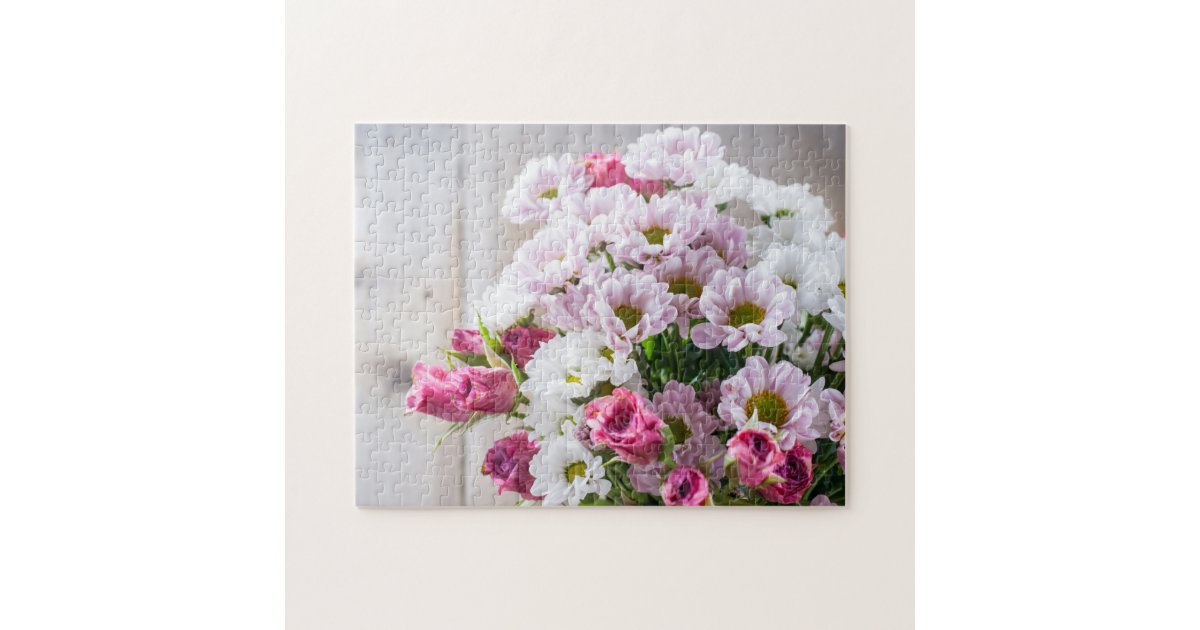 flower jigsaw puzzle | Zazzle