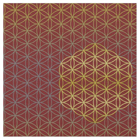 Lotus pattern fabric | Zazzle