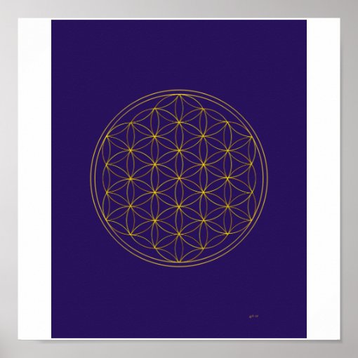 Flower of Life Poster | Zazzle