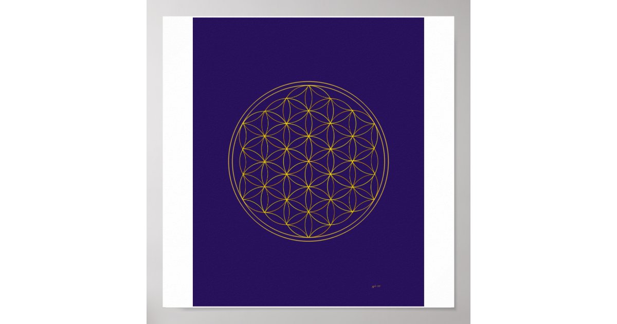 Flower of Life Poster | Zazzle