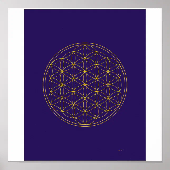 Flower of Life Poster | Zazzle