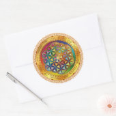 Flower of Life Sticker - ORIGINAL Design by Lilyas | Zazzle