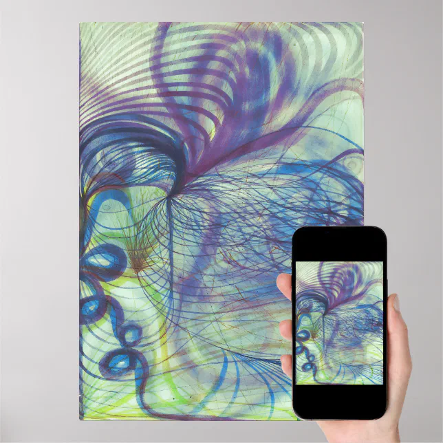 Flower of Samuel Warrand by Georgiana Houghton Pos Poster | Zazzle