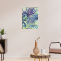 Flower of Samuel Warrand by Georgiana Houghton Pos Poster | Zazzle