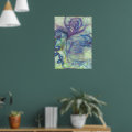 Flower of Samuel Warrand by Georgiana Houghton Pos Poster | Zazzle