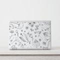 Flower Pattern Design HP Laptop Skin | Zazzle