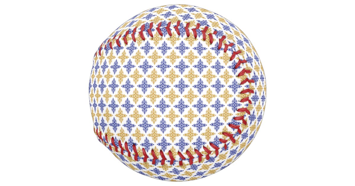 Flower Pattern Softball | Zazzle