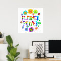 FLOWER POWER POSTER | Zazzle