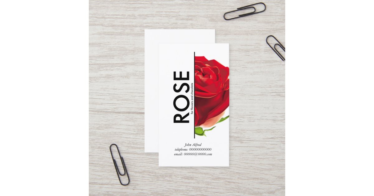 Flower shop Business card | Zazzle