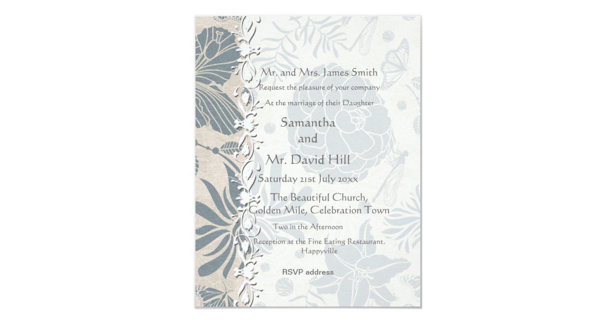 Wedding Invitation Stencil