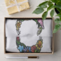 Flower Triple Moon Symbol Blessed Be Tissue Paper | Zazzle